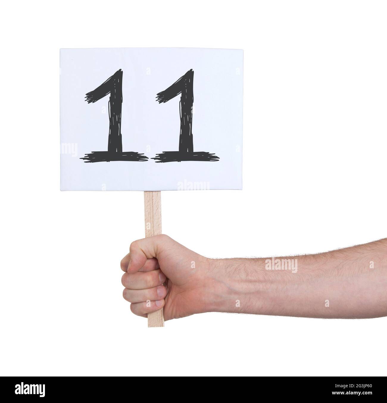 Number 11 eleven Cut Out Stock Images & Pictures - Alamy