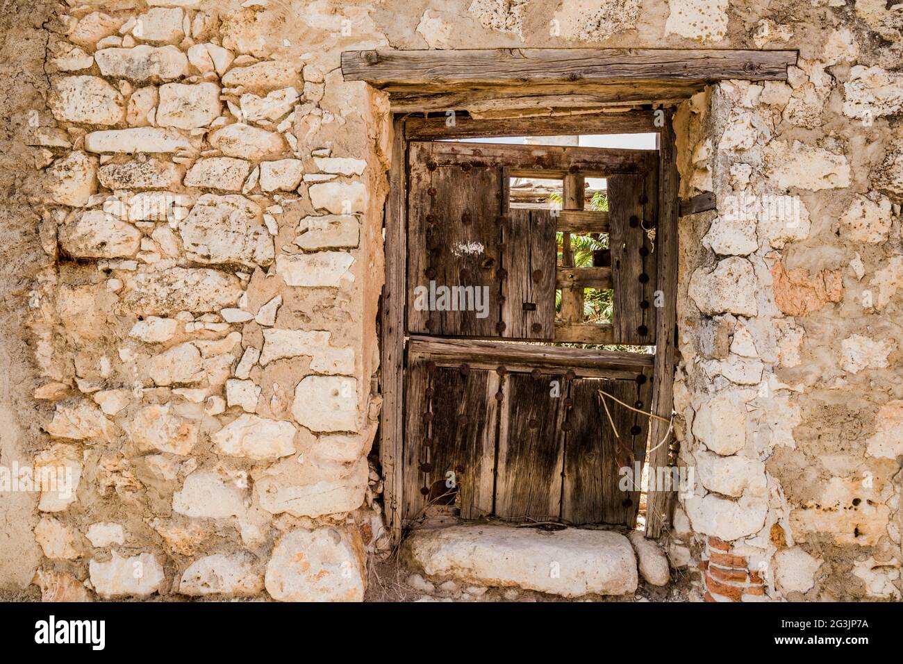 Ruin house wall window texture retro background. A dirty ancient urban ...