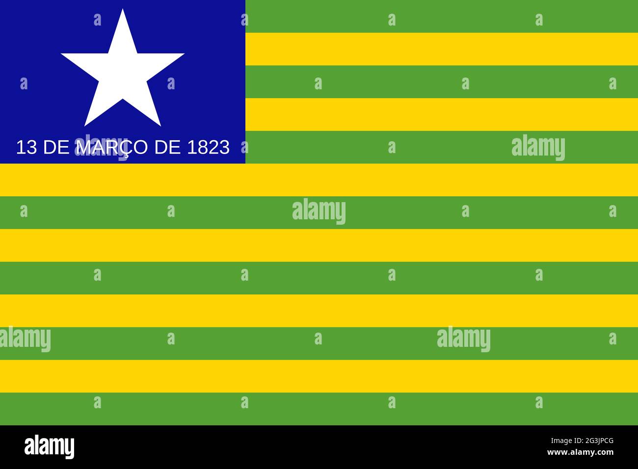 Flag of piaui hi-res stock photography and images - Alamy