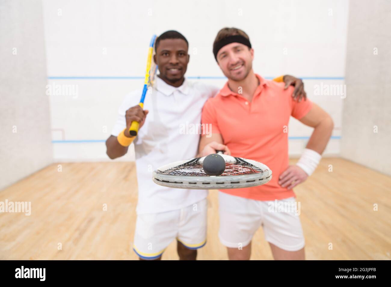Squash players action court hi-res stock photography and images - Alamy