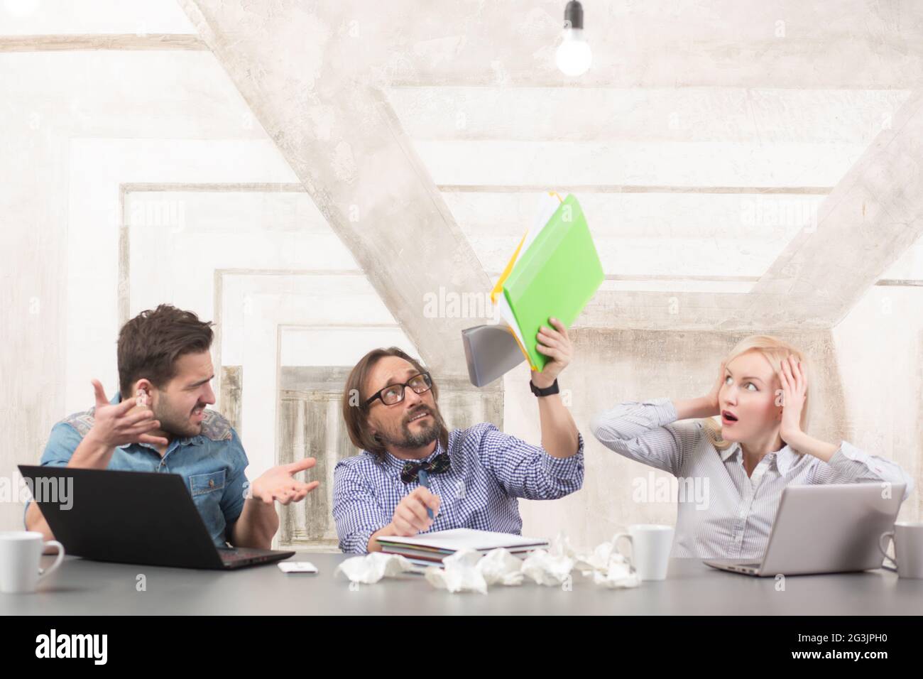 Professional coworking hi-res stock photography and images - Alamy