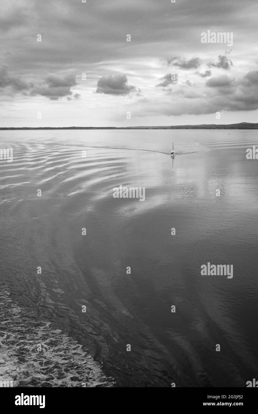 North channel scotland Black and White Stock Photos & Images - Alamy