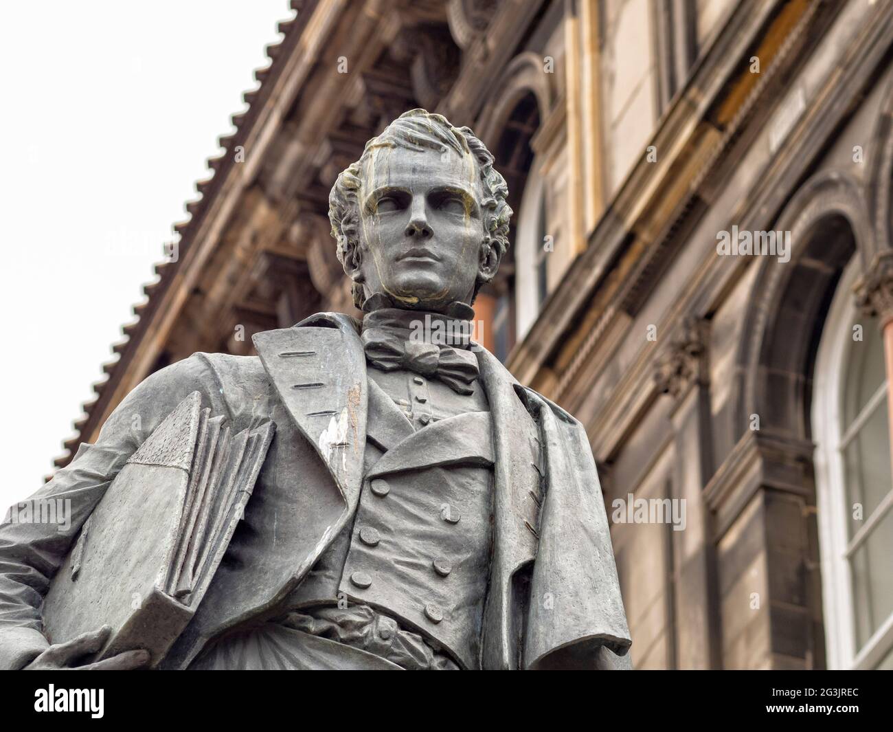 Playfair edinburgh statue hi-res stock photography and images - Alamy