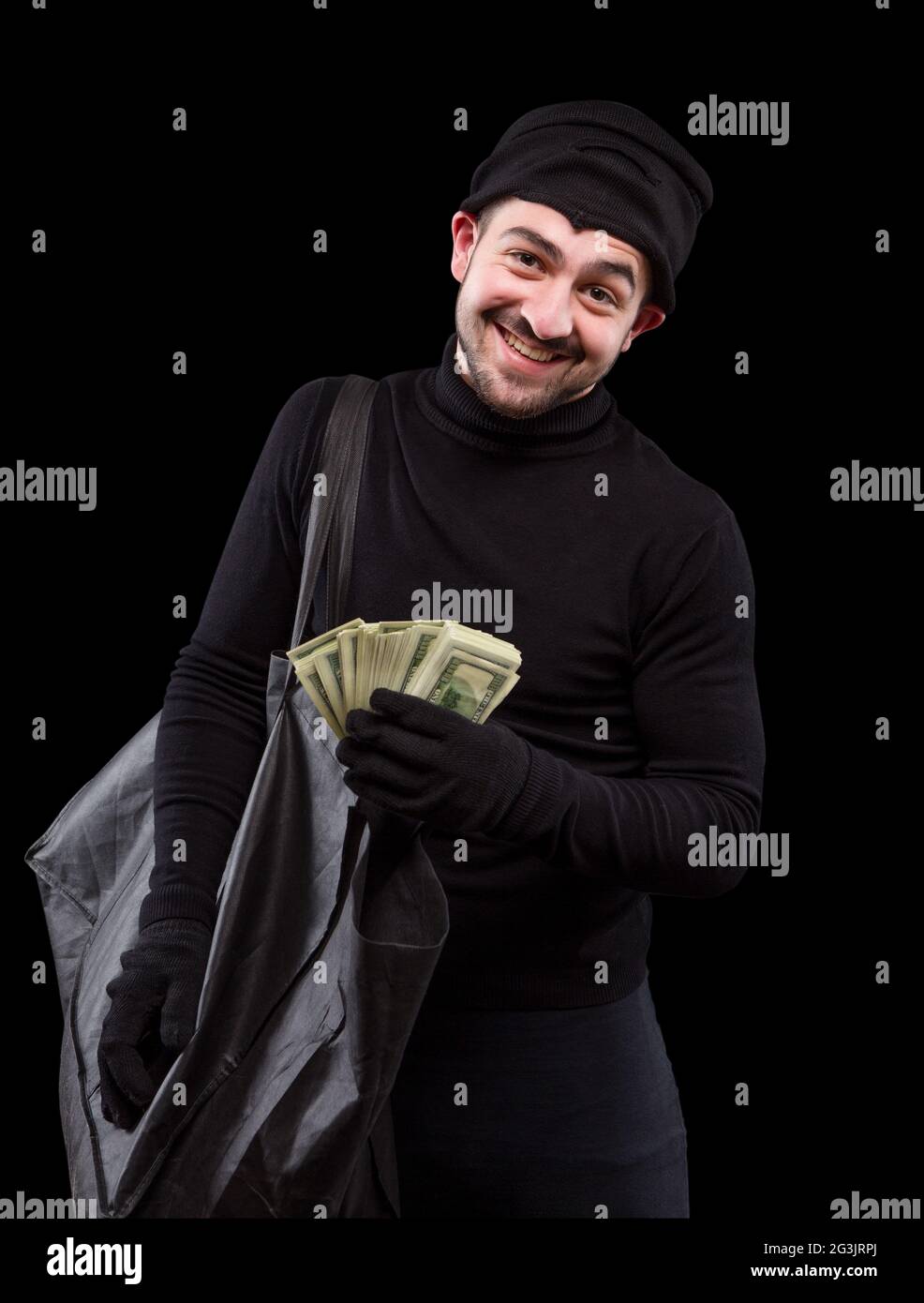 Bank robber balaclava hi-res stock photography and images - Alamy