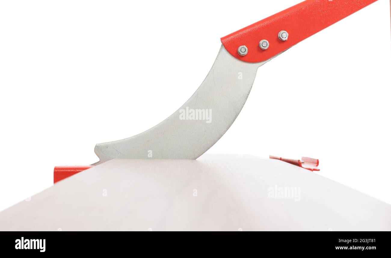 Red tool cutting laminate hi-res stock photography and images - Alamy