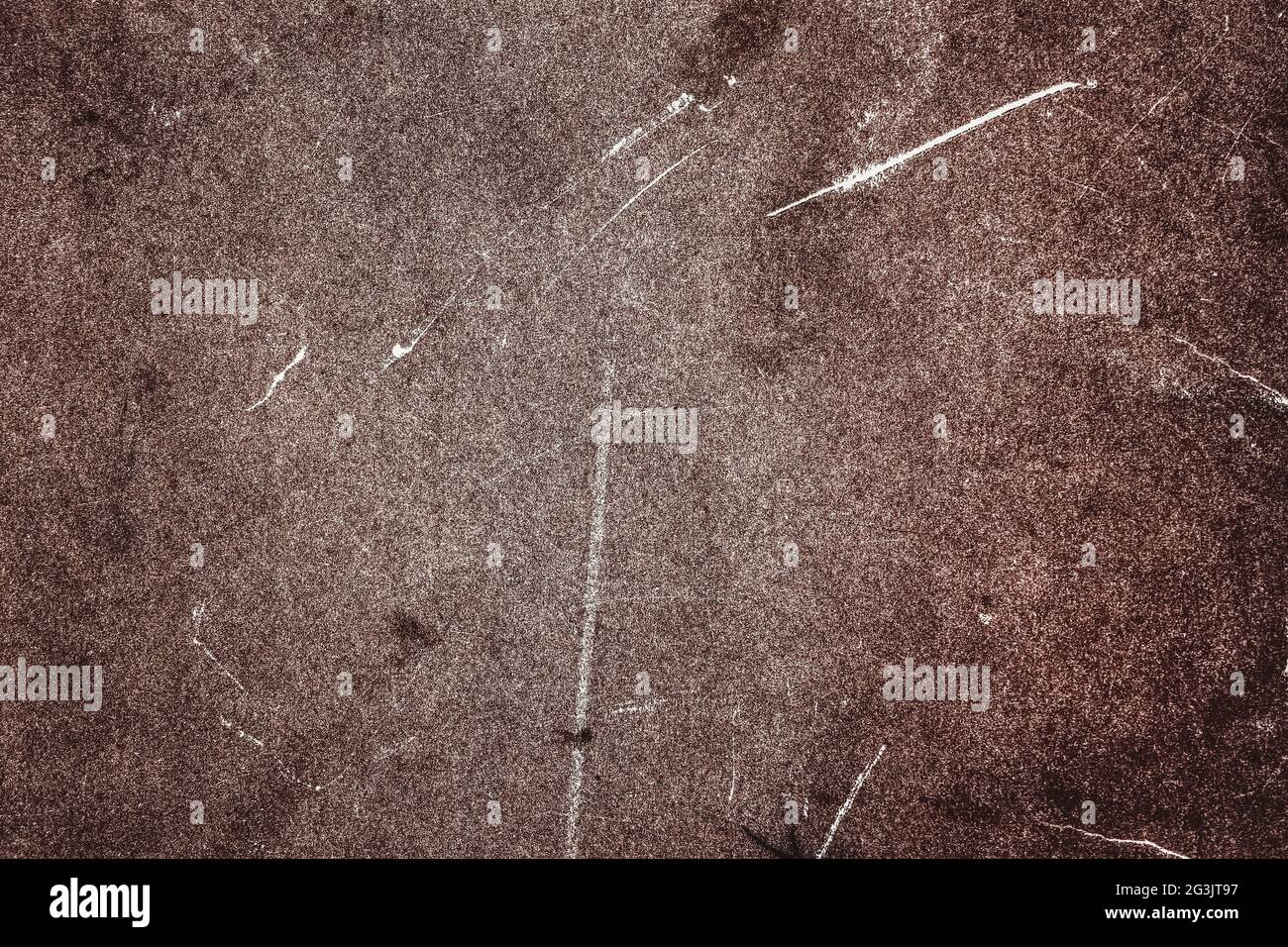 Texture of old cardboard with scratch, scrape, spots, dark brown color ...