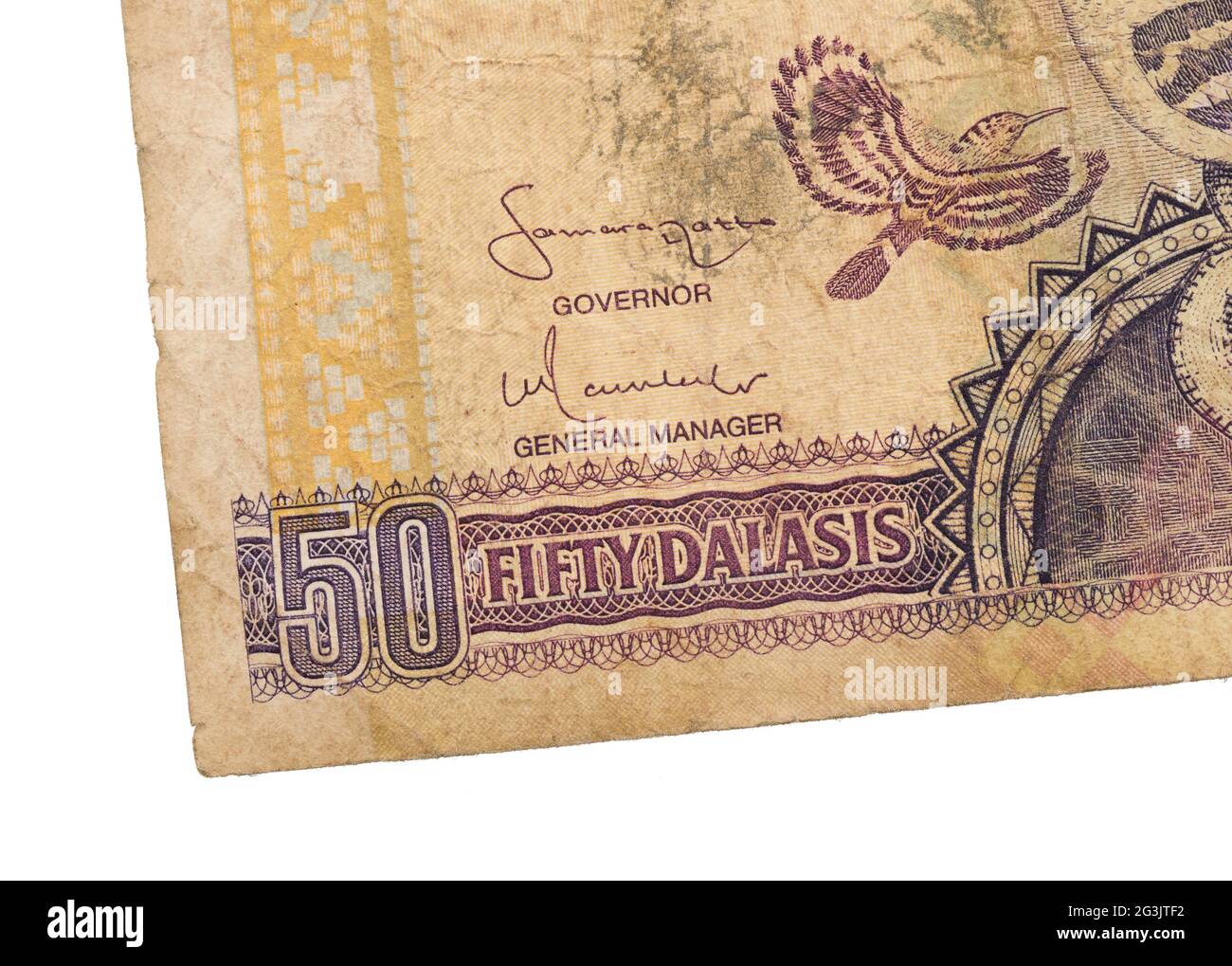 50 mark bank note hi-res stock photography and images - Alamy