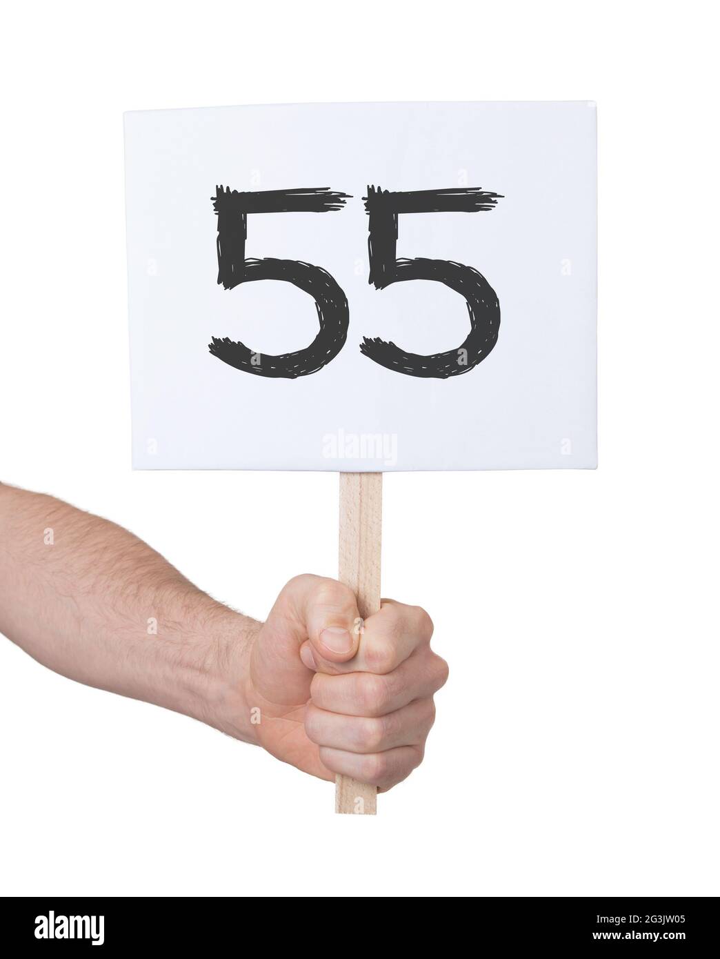 Number 55 Cut Out Stock Images & Pictures - Alamy