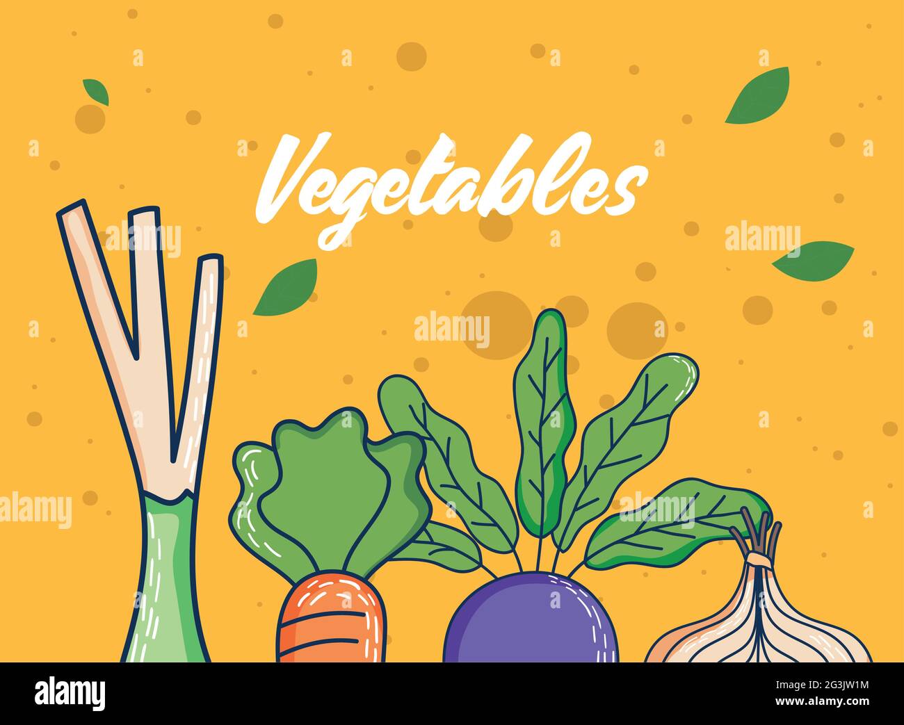 vegetables lettering postcard healthy food Stock Vector Image & Art - Alamy
