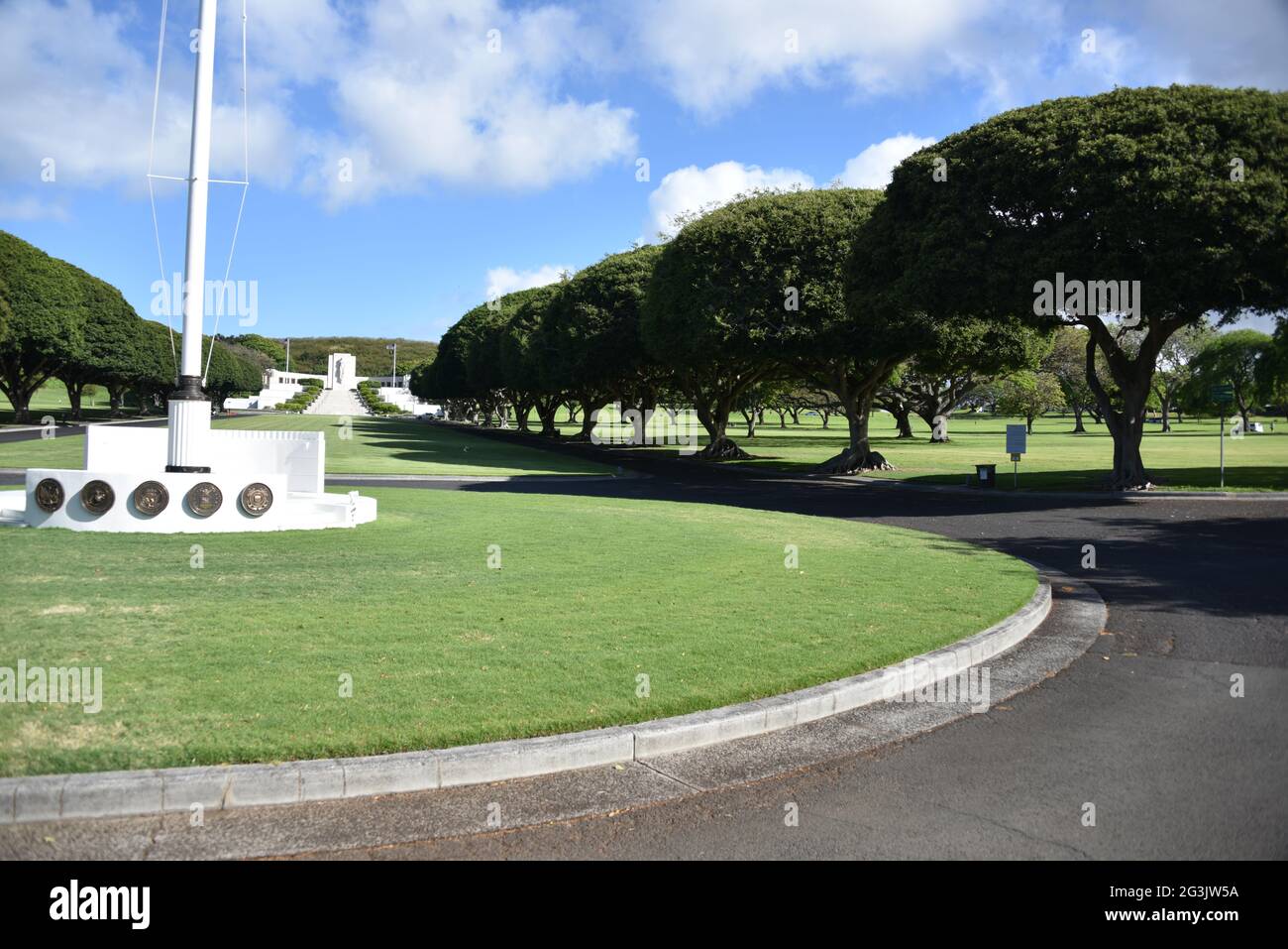 Oahu, HI. U.S.A. 6/5/2021. National Memorial Cemetery of the Pacific ...