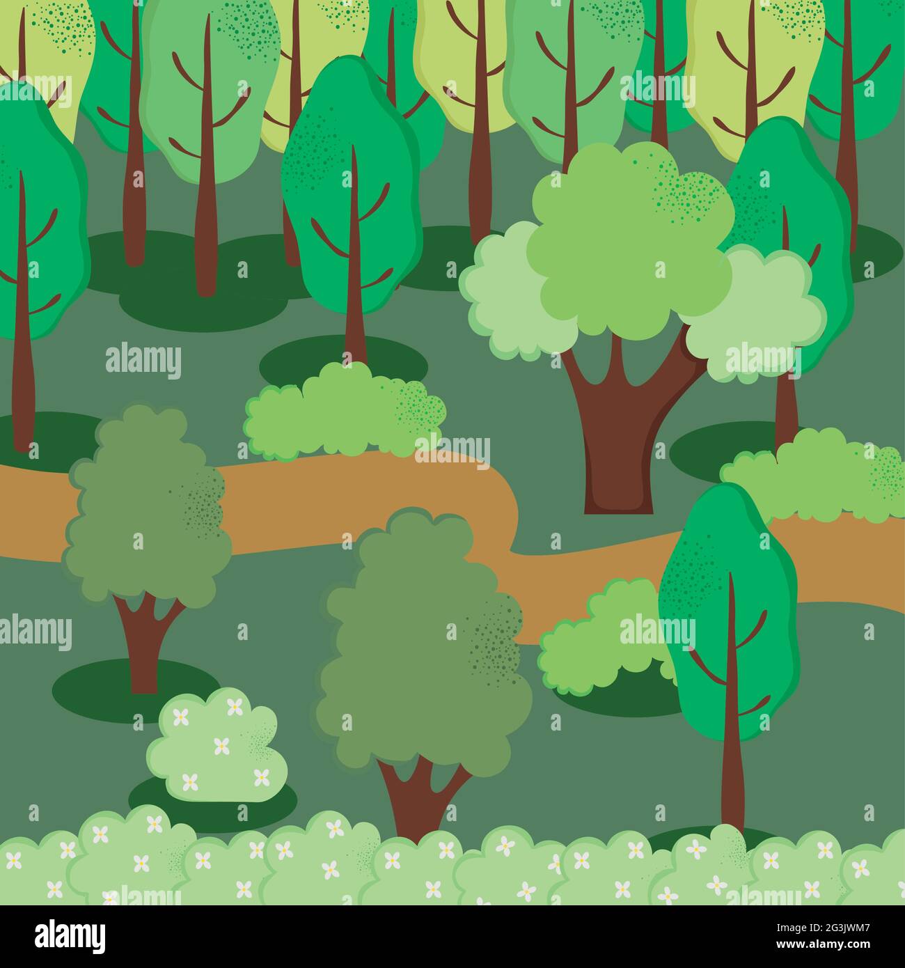 Jungle route Stock Vector Images - Alamy