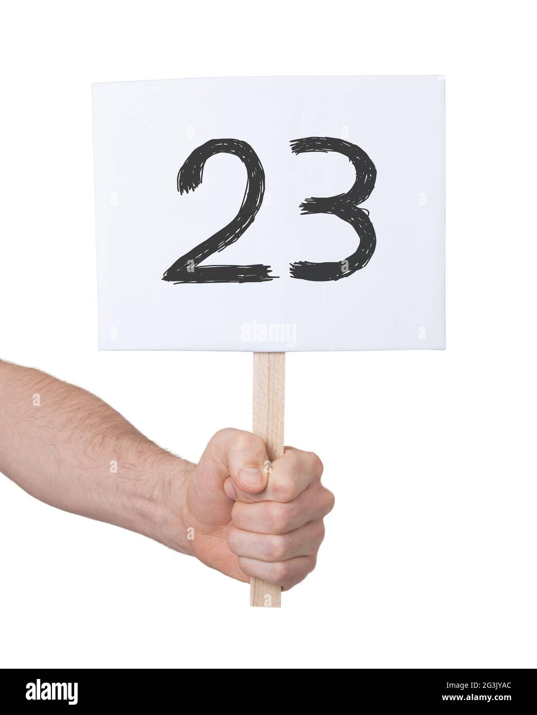 Number 23 Cut Out Stock Images & Pictures - Alamy