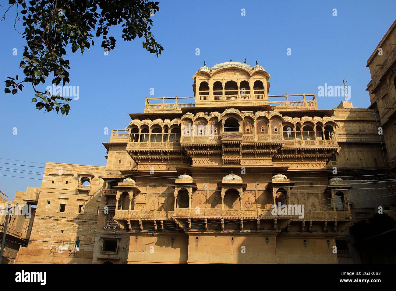 Grand Haweli at Jaisalmer Stock Photo - Alamy