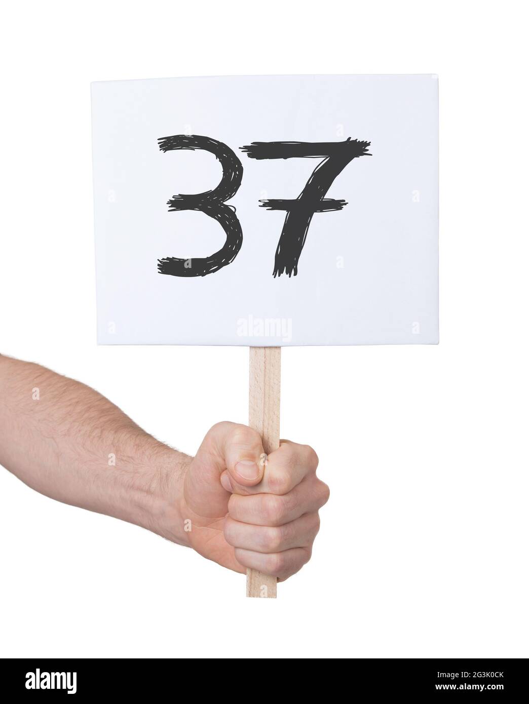 Number 37 Cut Out Stock Images & Pictures - Alamy