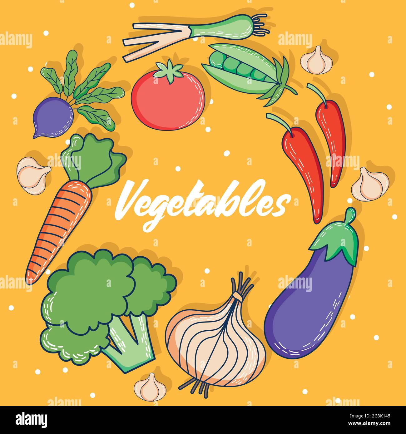 vegetables lettering poster healthy food Stock Vector Image & Art - Alamy