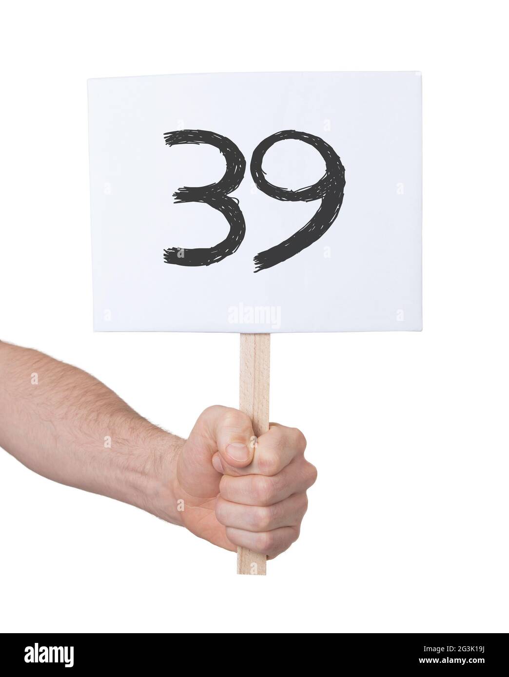 Number 39 Cut Out Stock Images & Pictures - Alamy