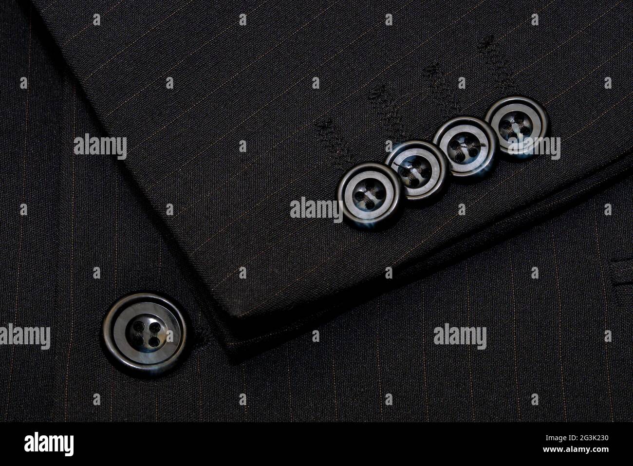 Suit cuff buttons hi-res stock photography and images - Alamy