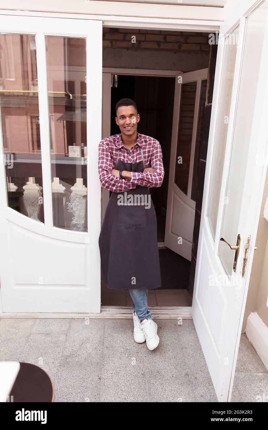 Picture of cook man from restaurant or cafe Stock Photo - Alamy