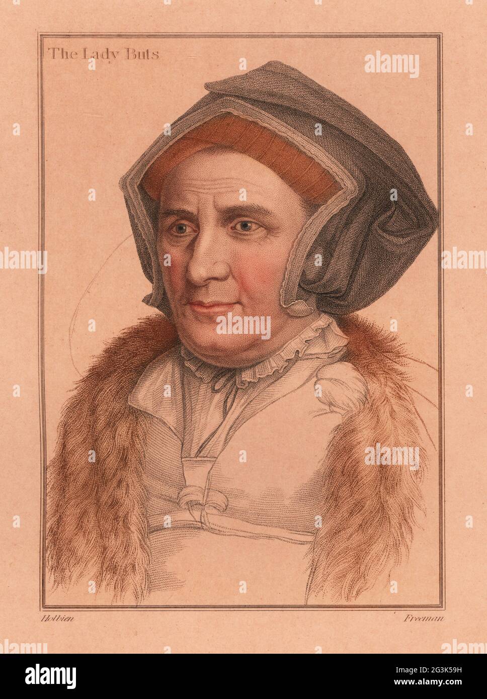 Margaret Bacon, Lady Butts, lady-in-waiting to Princess Mary, daughter ...