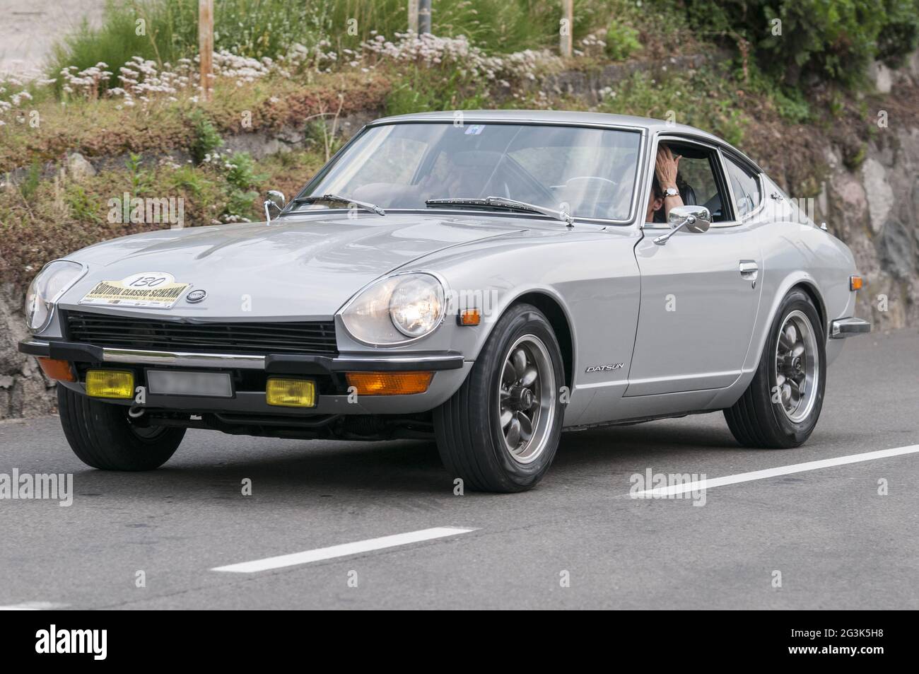 South Tyrol Rallye 2016 Datsun 240 Z Stock Photo - Alamy