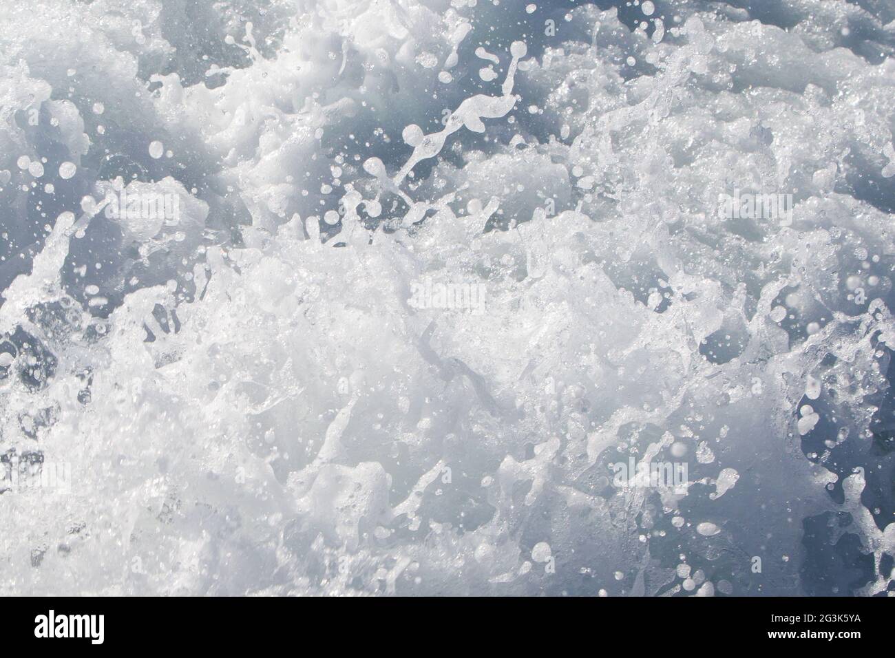 Wave of a ferry ship on the open ocean Stock Photo - Alamy