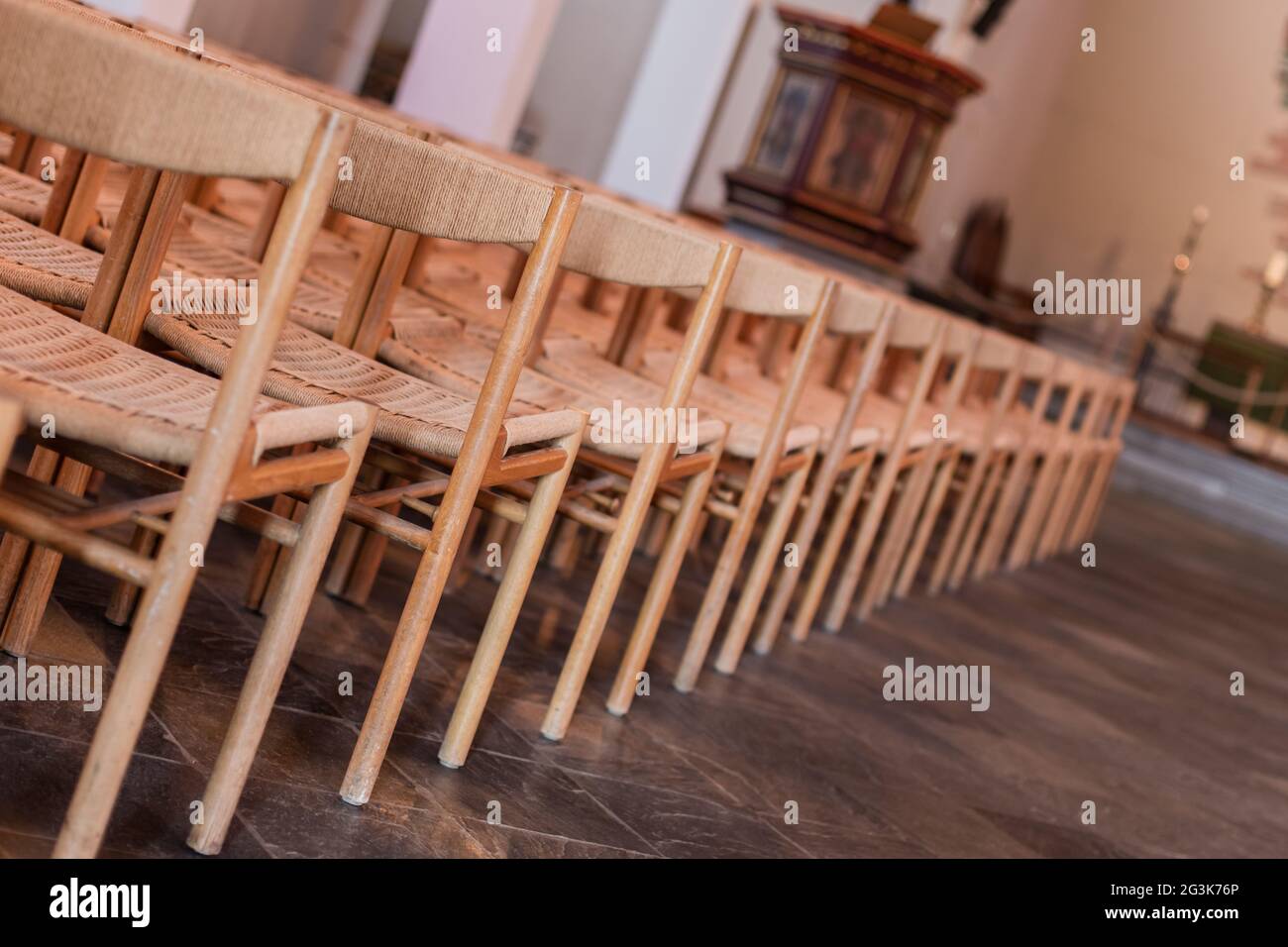Empty Church Seats High Resolution Stock Photography and Images - Alamy