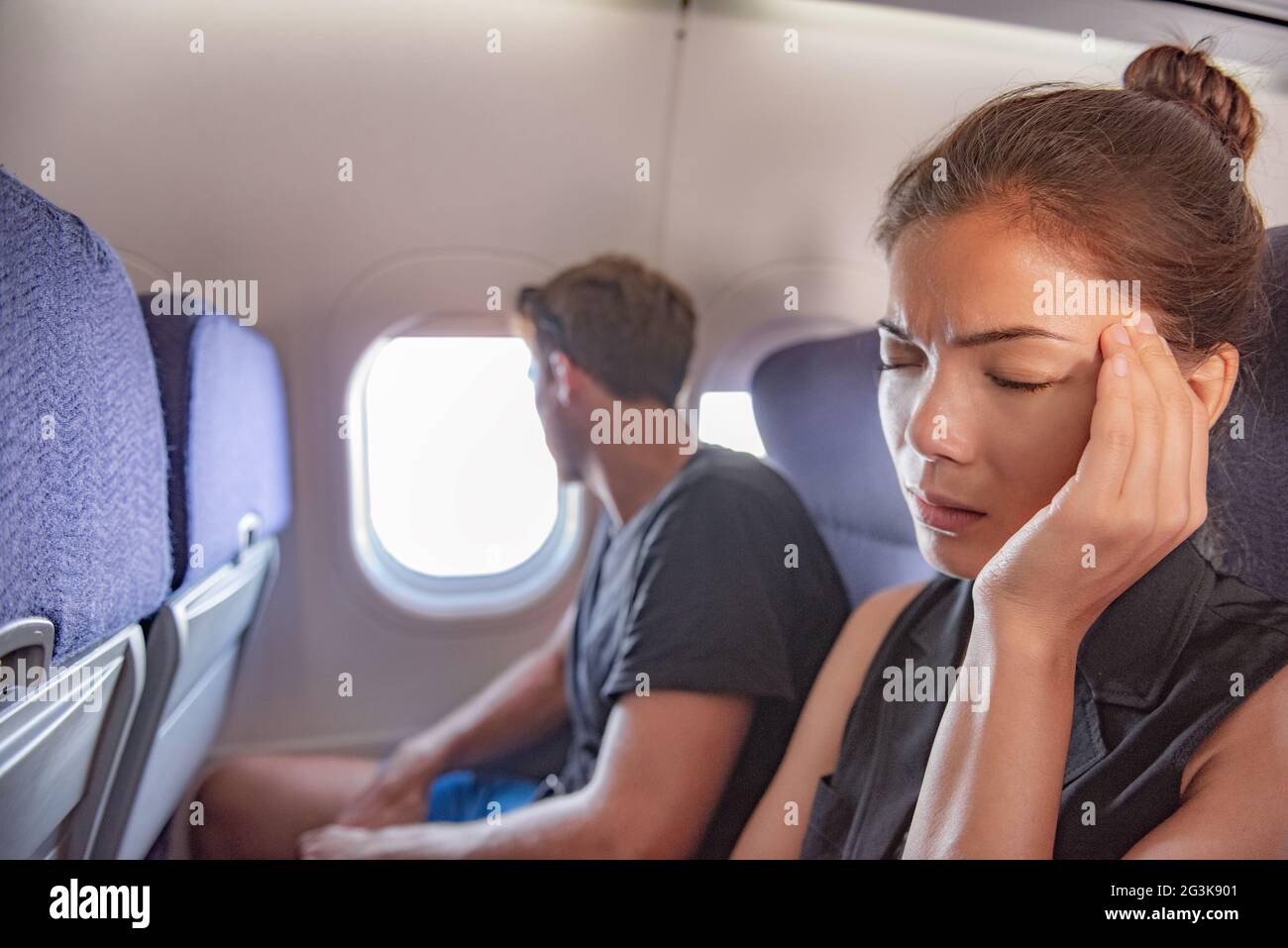 Couple plane scared hi-res stock photography and images - Alamy