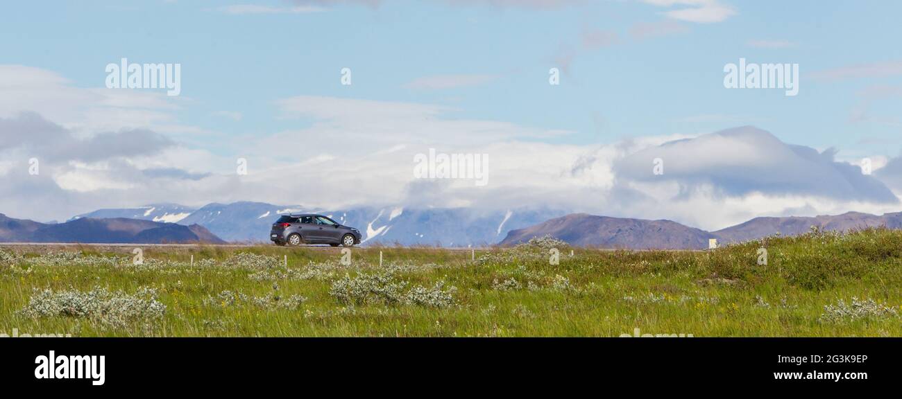 Car run on the road Stock Photo - Alamy