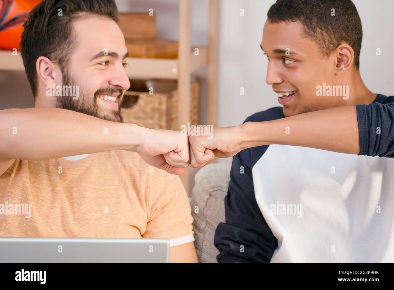 Two best friends men Stock Photo - Alamy
