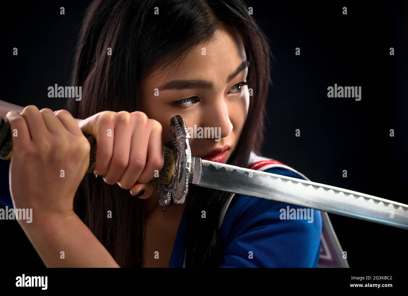 Lady fighter hi-res stock photography and images - Alamy