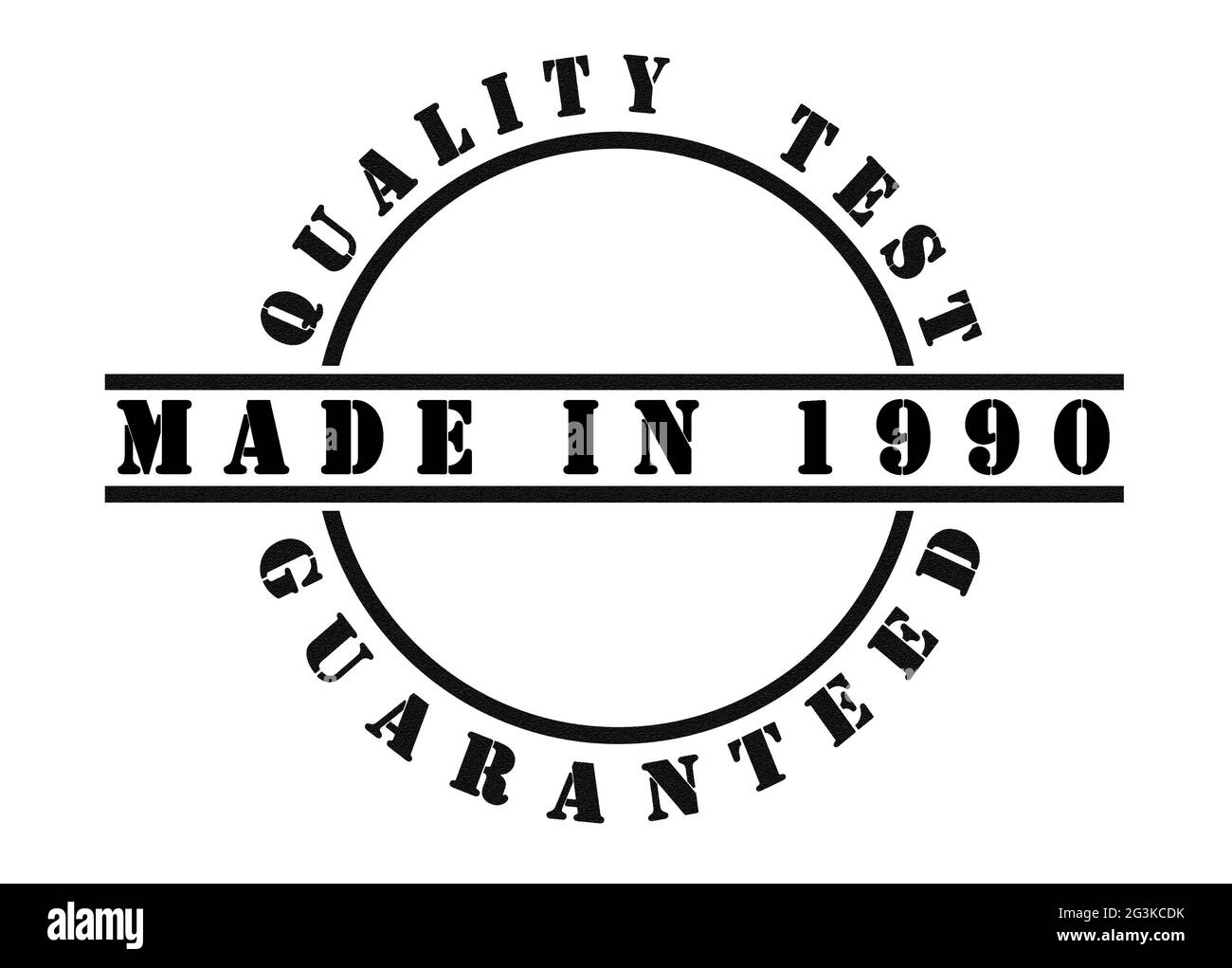 Made in 1990 Stock Photo - Alamy