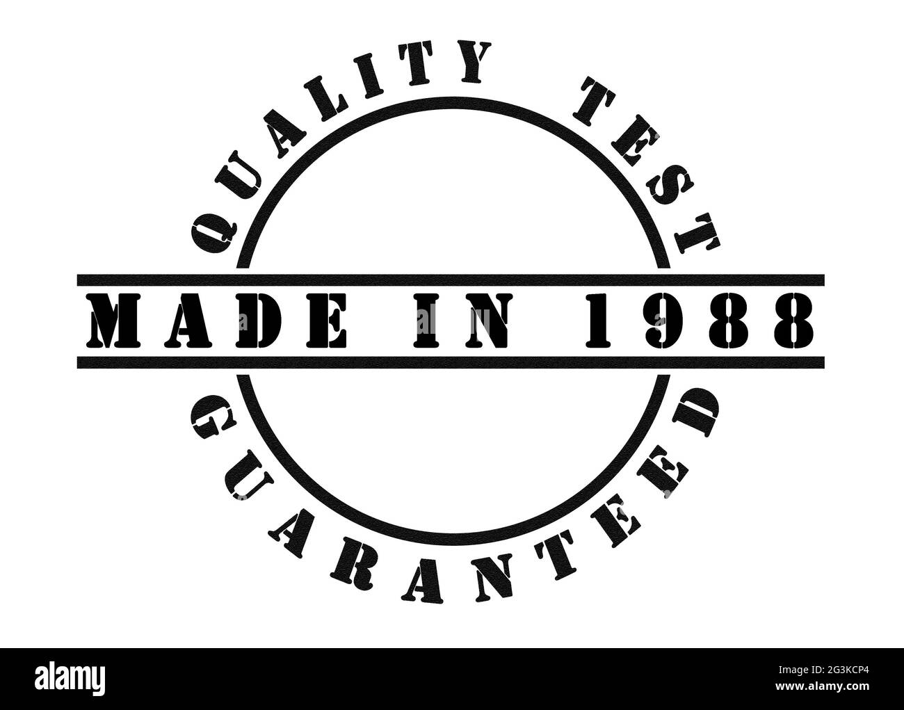 Made in 1988 Stock Photo - Alamy