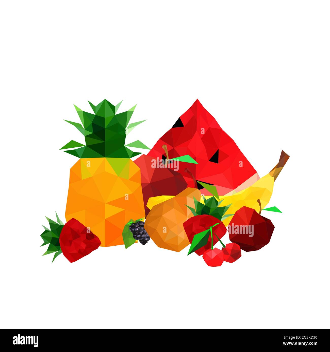 Collection of origami fruits Stock Photo - Alamy