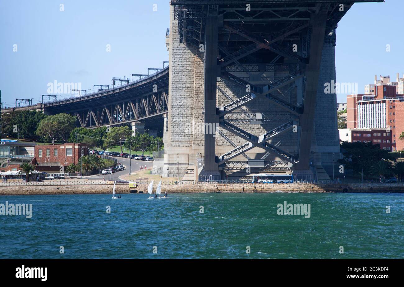 Under the Sydney Harbour Bridge, Sydney, Australia Stock Photo - Alamy
