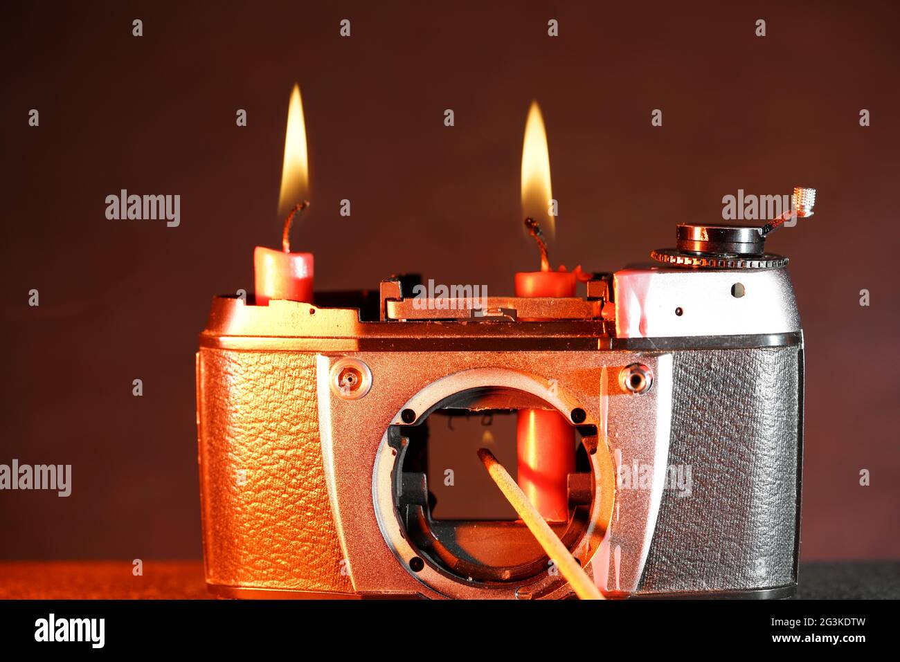 Film burn photo hi-res stock photography and images - Alamy