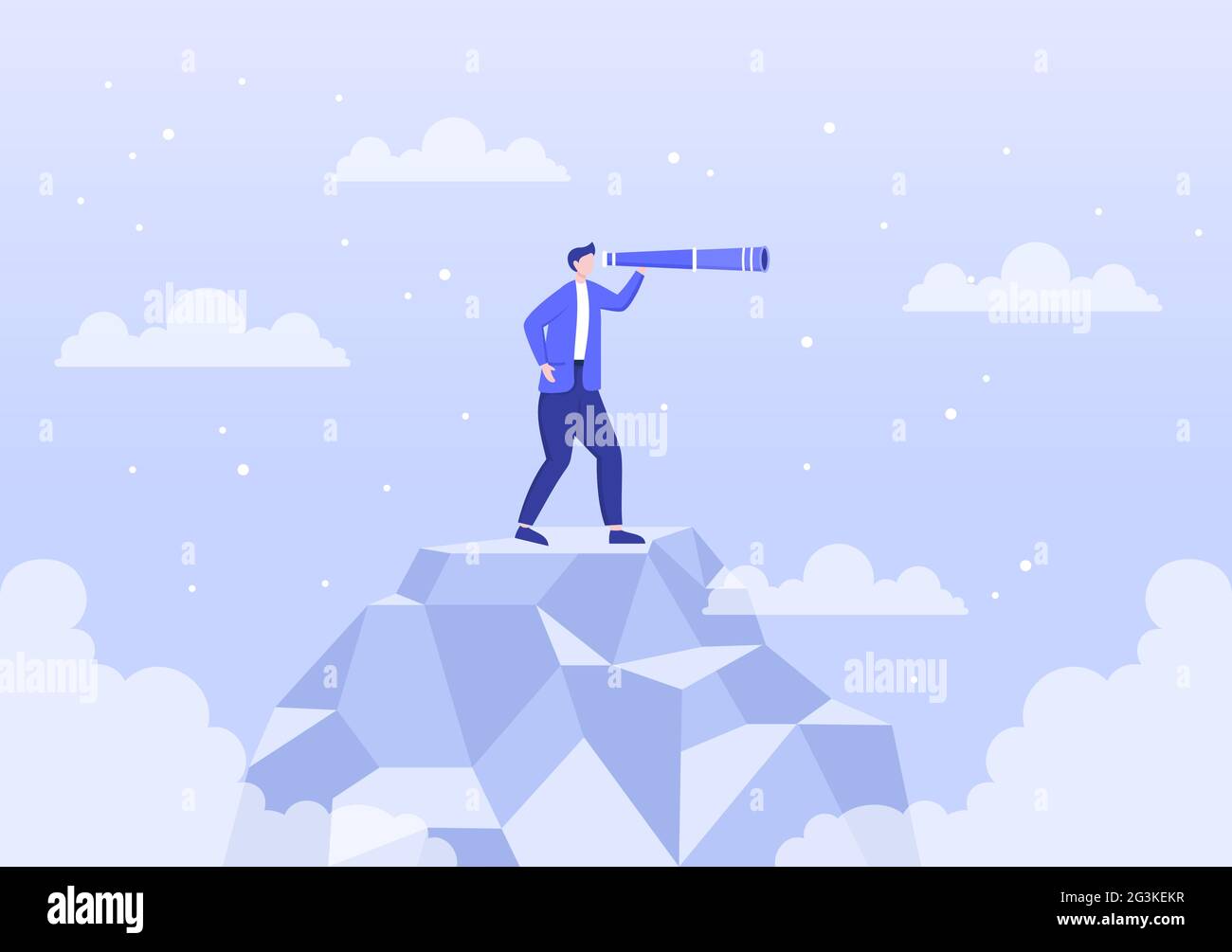 Vision Mission Planning Business Strategy Stock Vector Images - Alamy