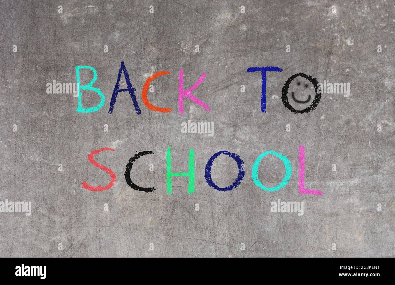 Back to school, blackboard Stock Photo - Alamy
