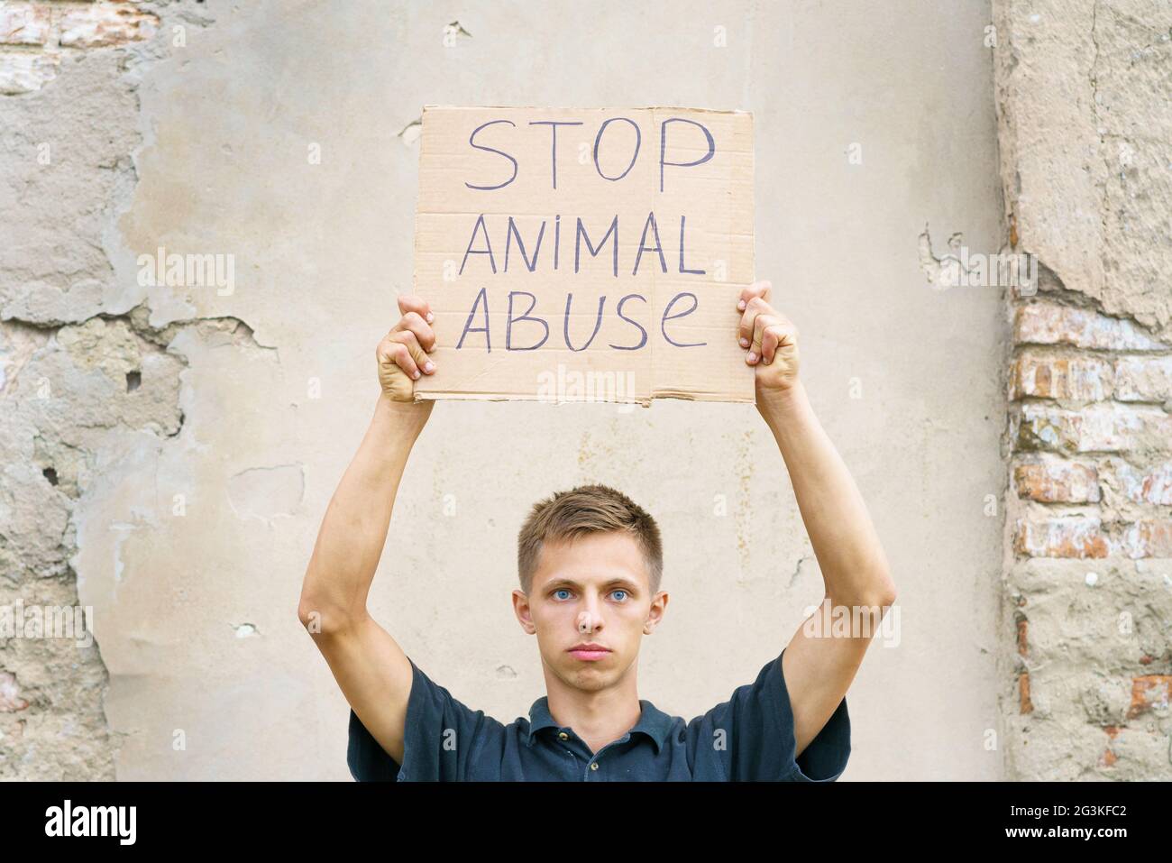 Stop crime concept hand prevention hi-res stock photography and images ...