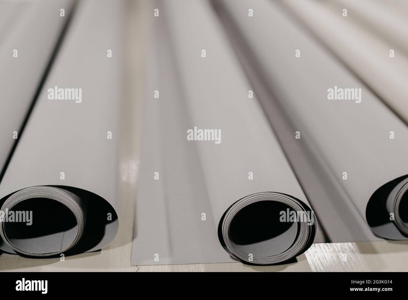 Curtain fabric rolls hi-res stock photography and images - Alamy