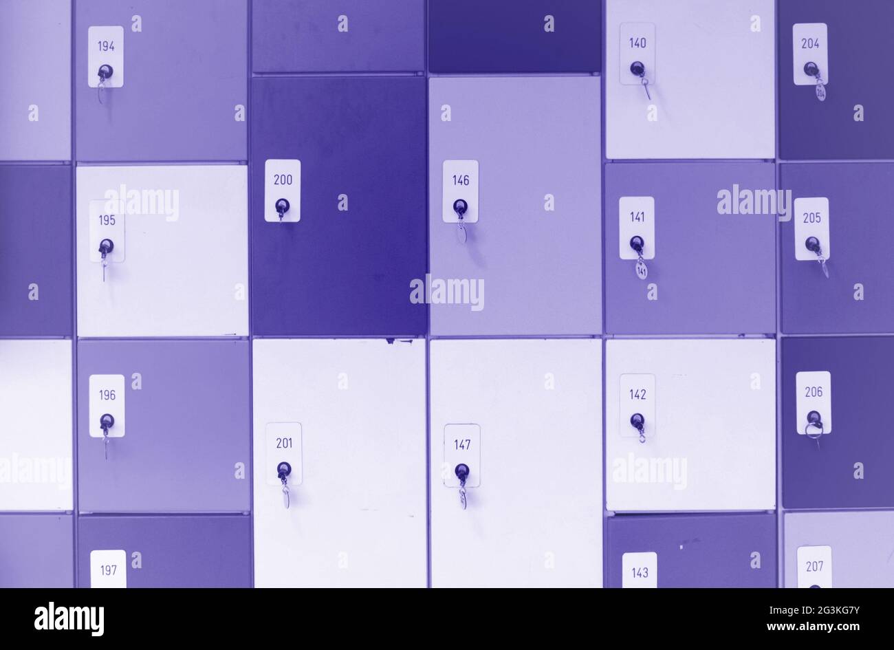 Cabinet lockers, different sizes Stock Photo - Alamy