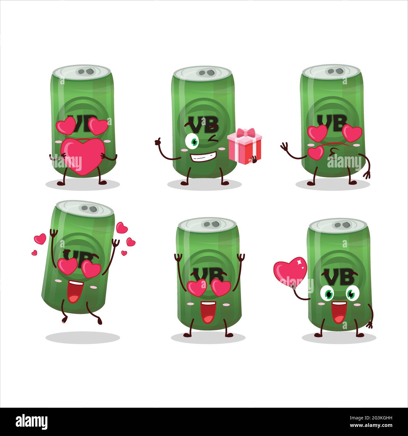 Soda cute cans hi-res stock photography and images - Alamy