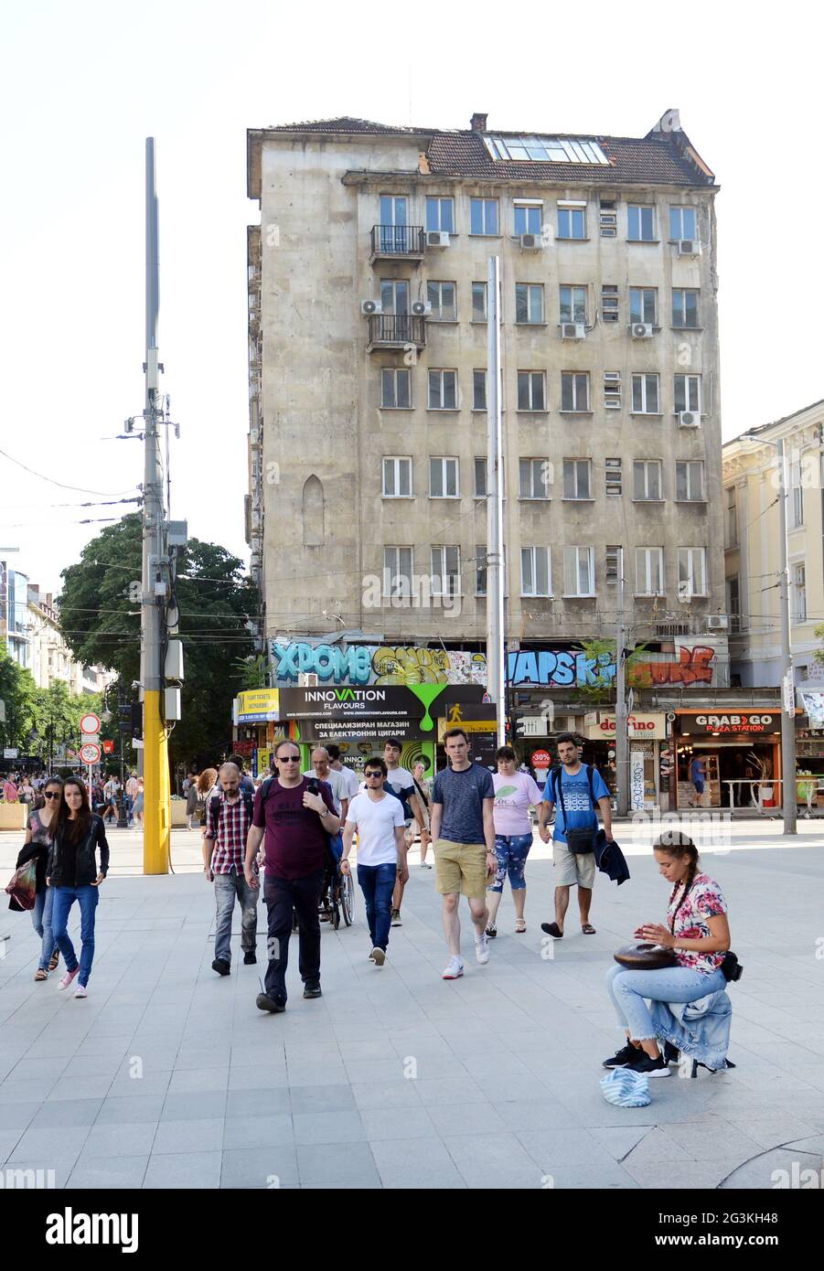 Sofia city center hi-res stock photography and images - Alamy