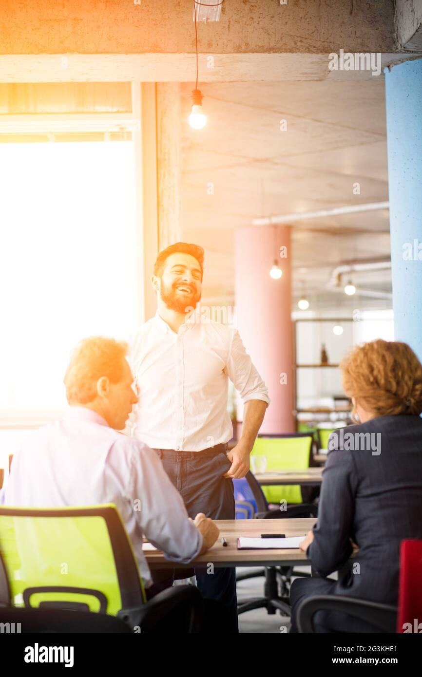 Coaching interview hi-res stock photography and images - Alamy