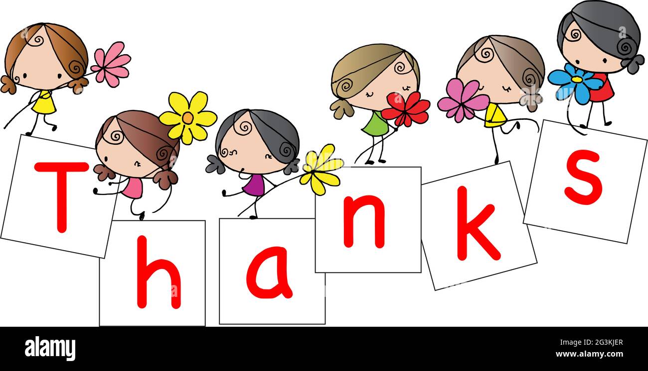 Thank You Images With Flowers Animation