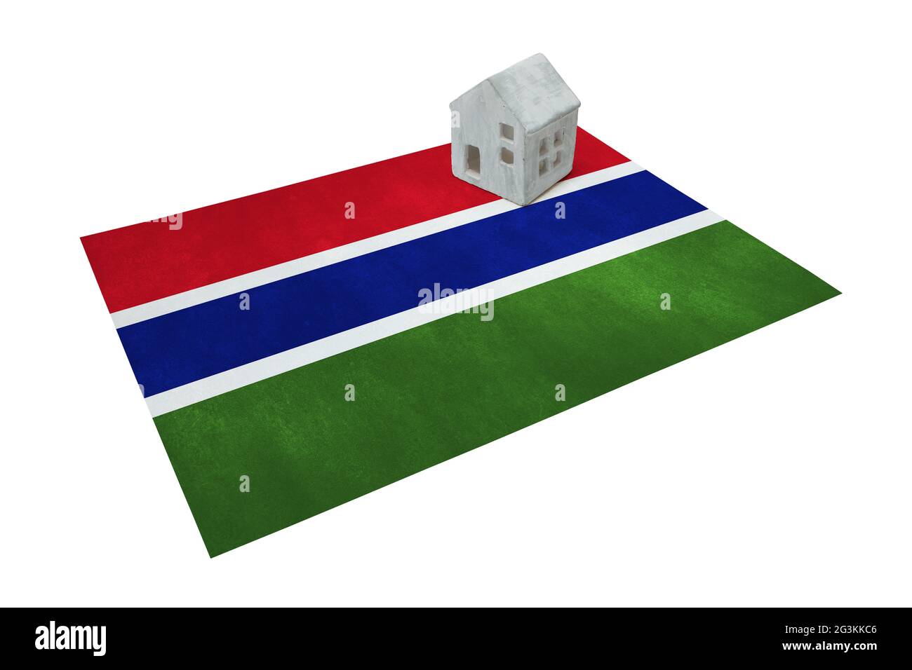 Gambia flag on national Cut Out Stock Images & Pictures - Alamy