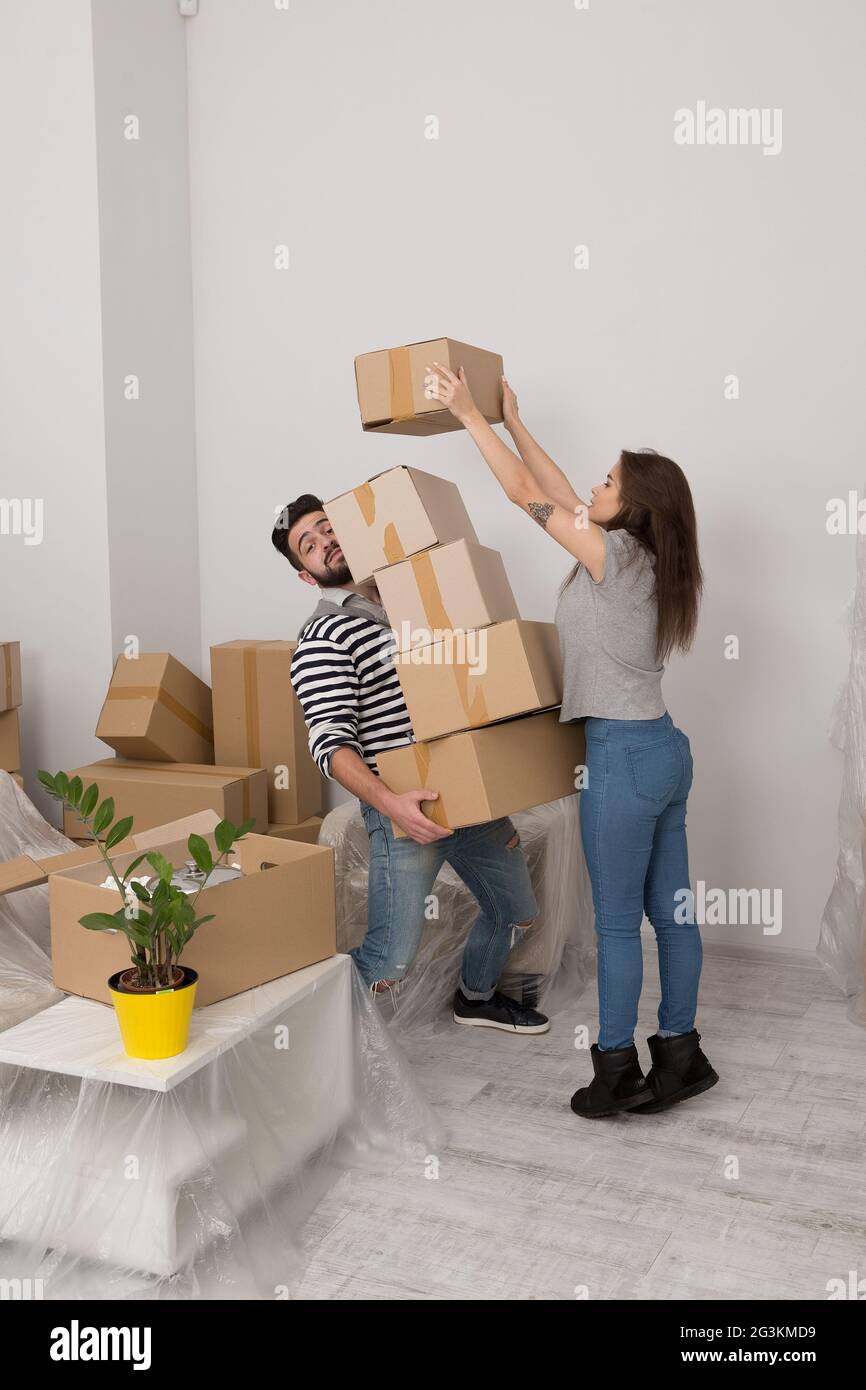 Carton boxes hi-res stock photography and images - Alamy
