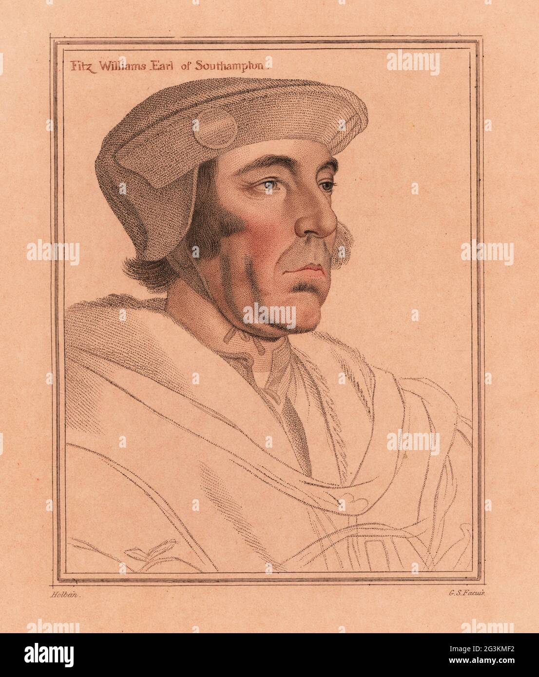 William FitzWilliam, 1st Earl of Southampton, courtier to Henry VIII ...