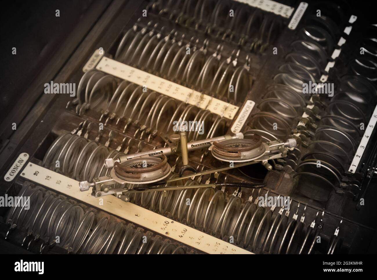 Test glasses, complete set Stock Photo - Alamy