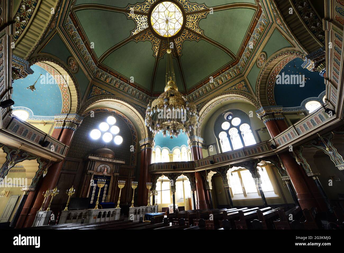 The Sofia Synagogue is the largest synagogue in Bulgaria Stock Photo ...