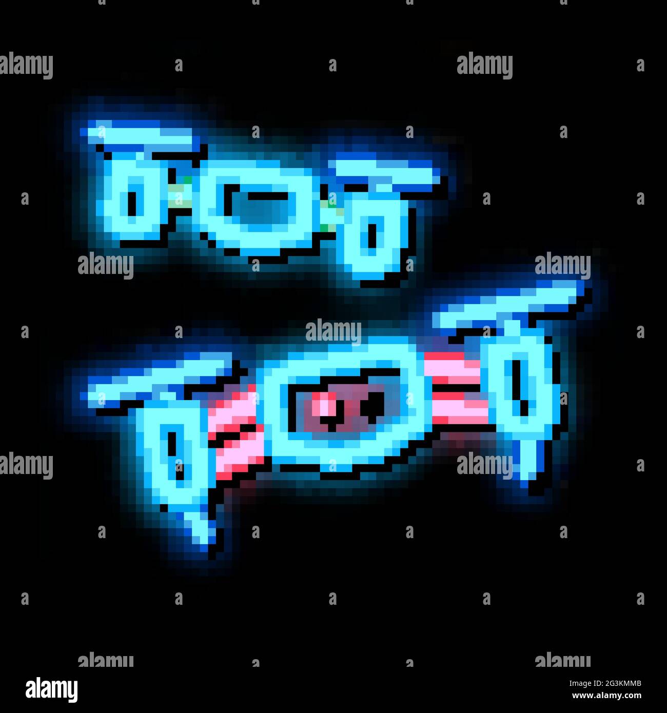 drone racing neon glow icon illustration Stock Vector Image & Art - Alamy